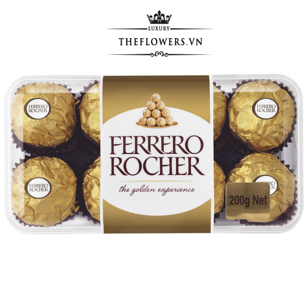 Socola Ferrero Rocher 16 Viên 200g – TheFlowers.Vn