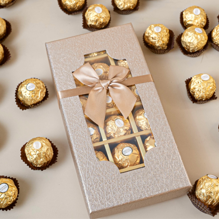 Sô Cô La Ferrero Rocher Hộp Bạc 18 Viên - Quà Tặng Valentine Đẹp
